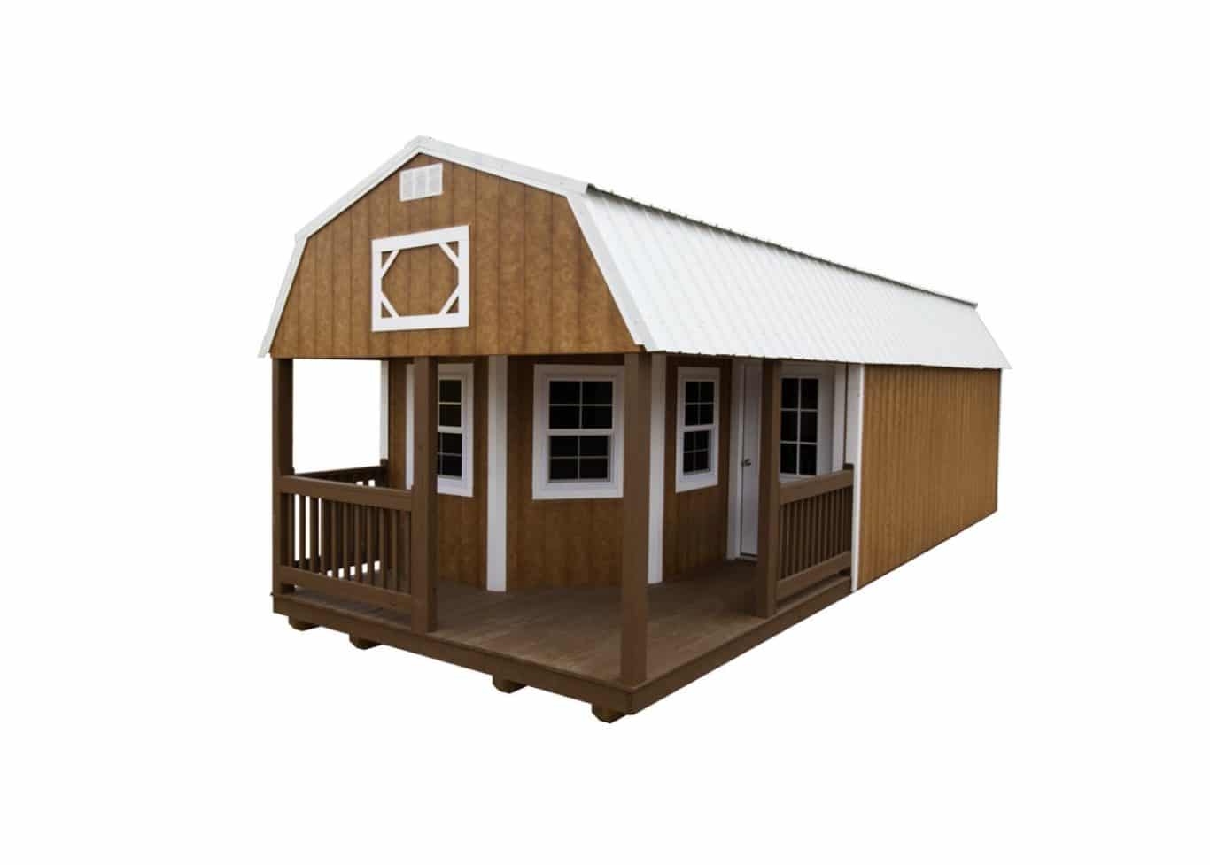 Deluxe Lofted Barn Cabin for Sale in Gainesville, FL | Nelson's Buildings